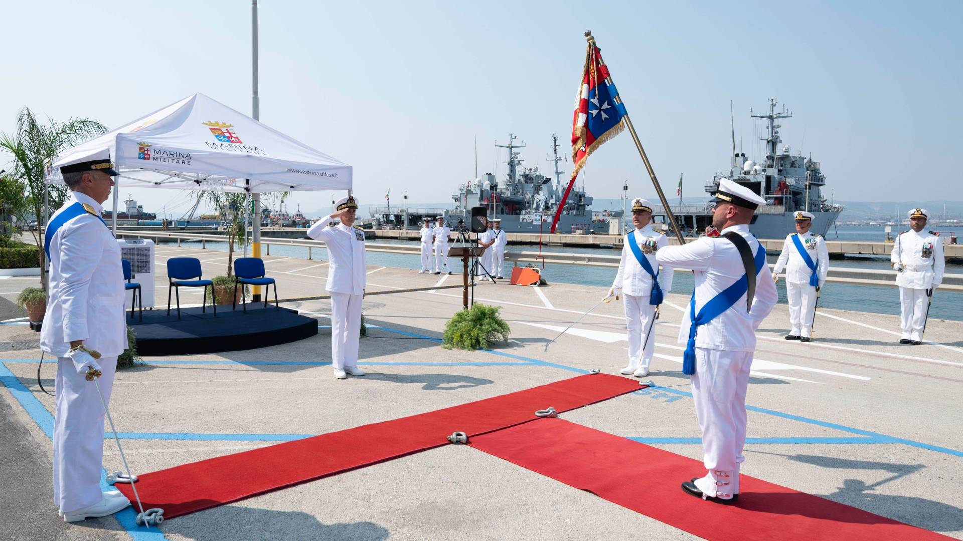 Avvicendamento al Comando della IV Divisione Navale - Marina Militare