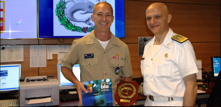 NATO Submarine Commander visits the Italian Navy Submarine Command ...