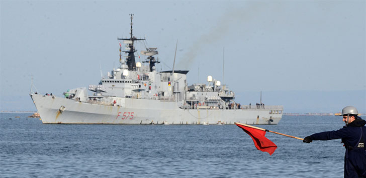 Frigate Euro back in Taranto, Italian Navy’s command of the NATO Mine ...