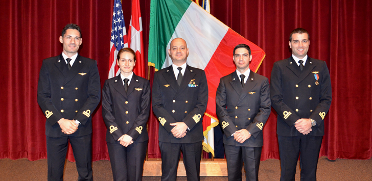 Italian Navy pilots awarded at the US Navy Flight Schools - Marina Militare