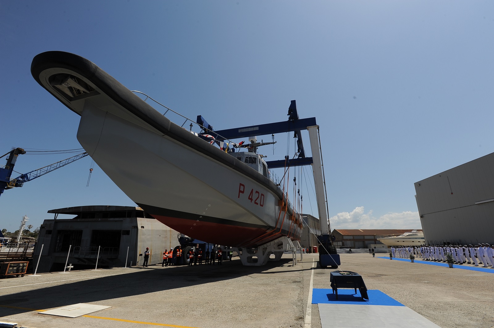 Messina, the “Angelo Cabrini” Ship launch - Marina Militare