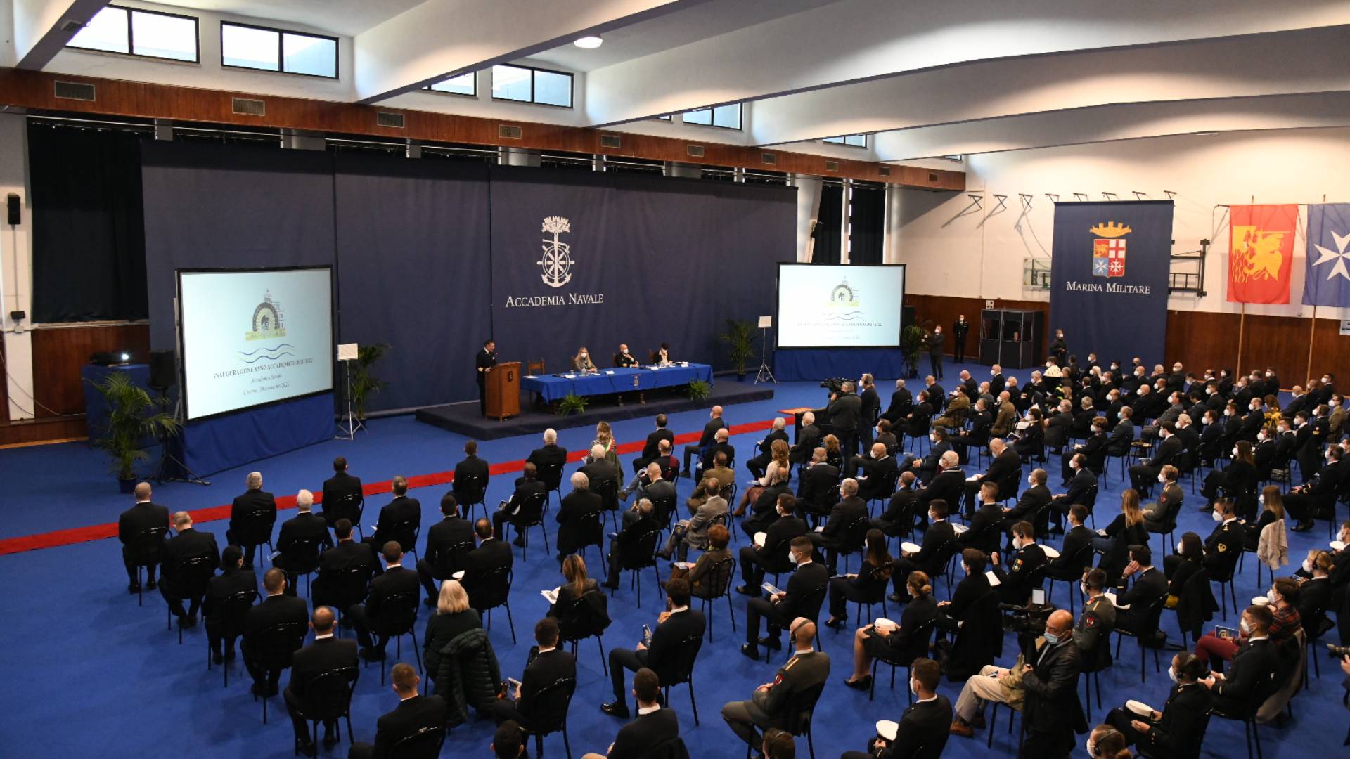 Accademia Navale di Livorno: inaugurato l'Anno Accademico 2021-2022 e ...