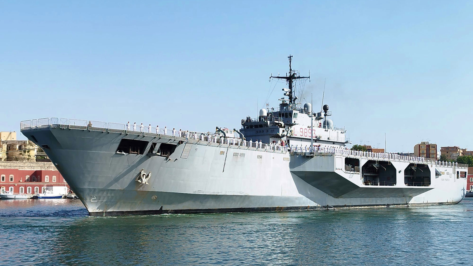 Nave San Marco è salpata da Brindisi per la Campagna d’Istruzione 2023 ...