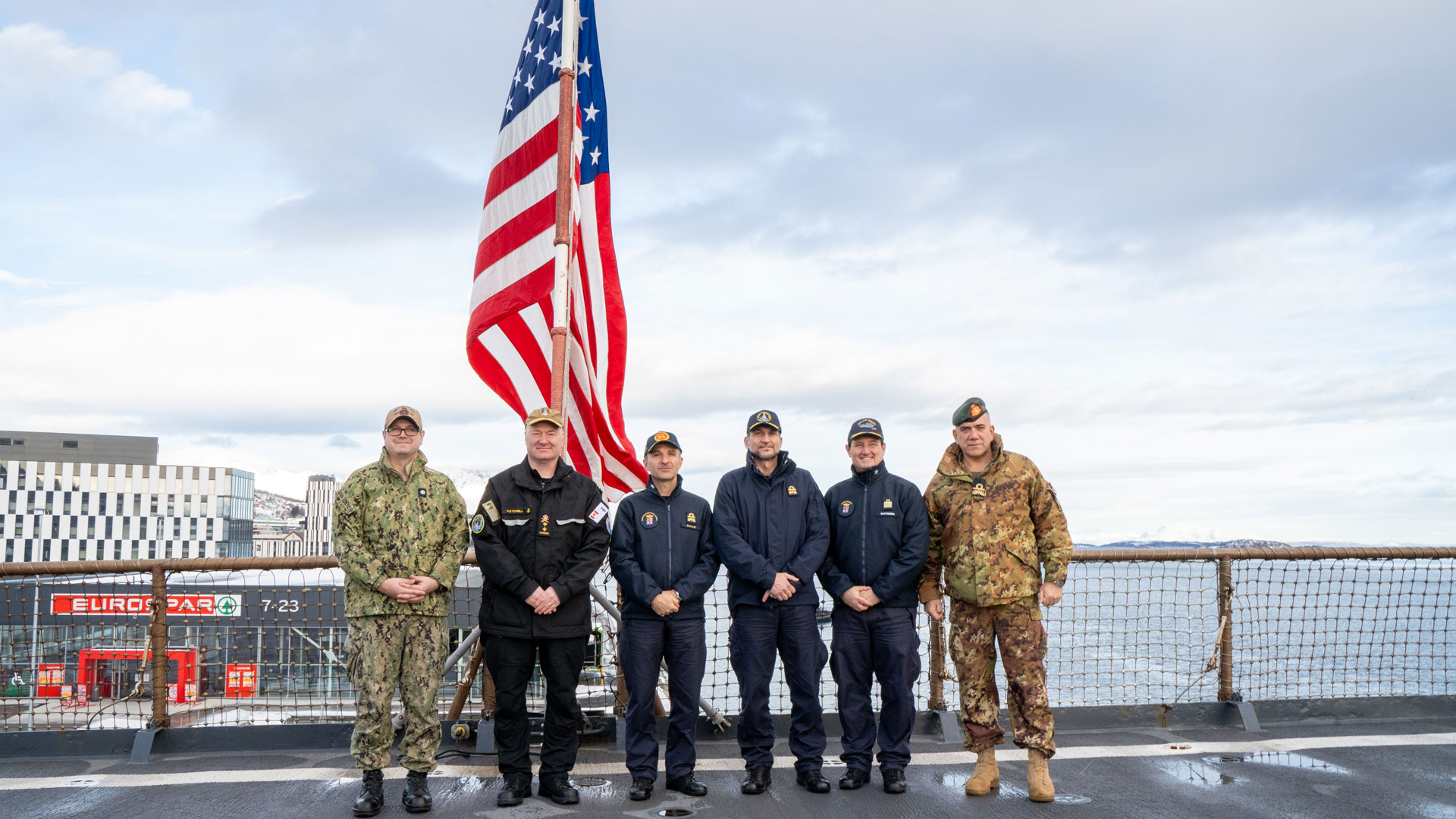 L’ammiraglio David Patchell incontra l’ammiraglio Valentino Rinaldi ...