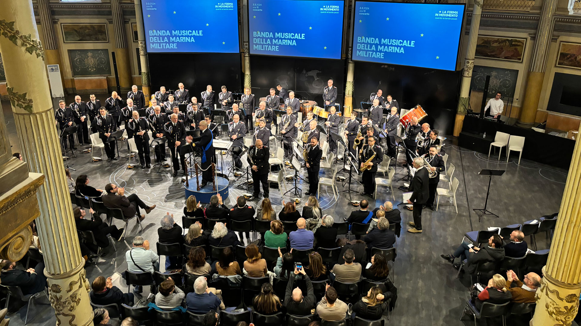 La Banda Musicale della Marina in concerto nella Casa dell’Architettura ...