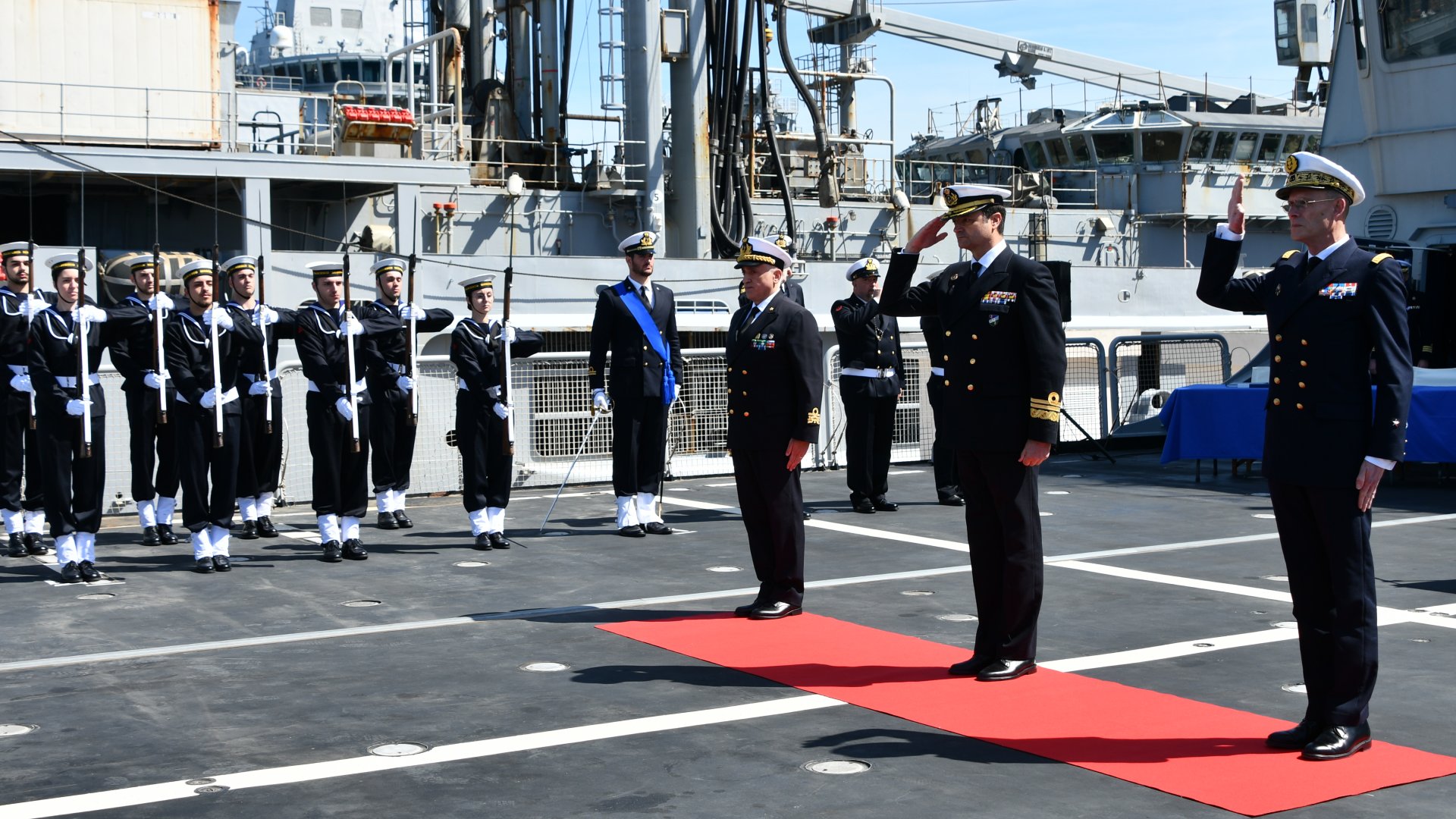 Nave Morosini termina il proprio impegno nell’Operazione Noble Shield ...