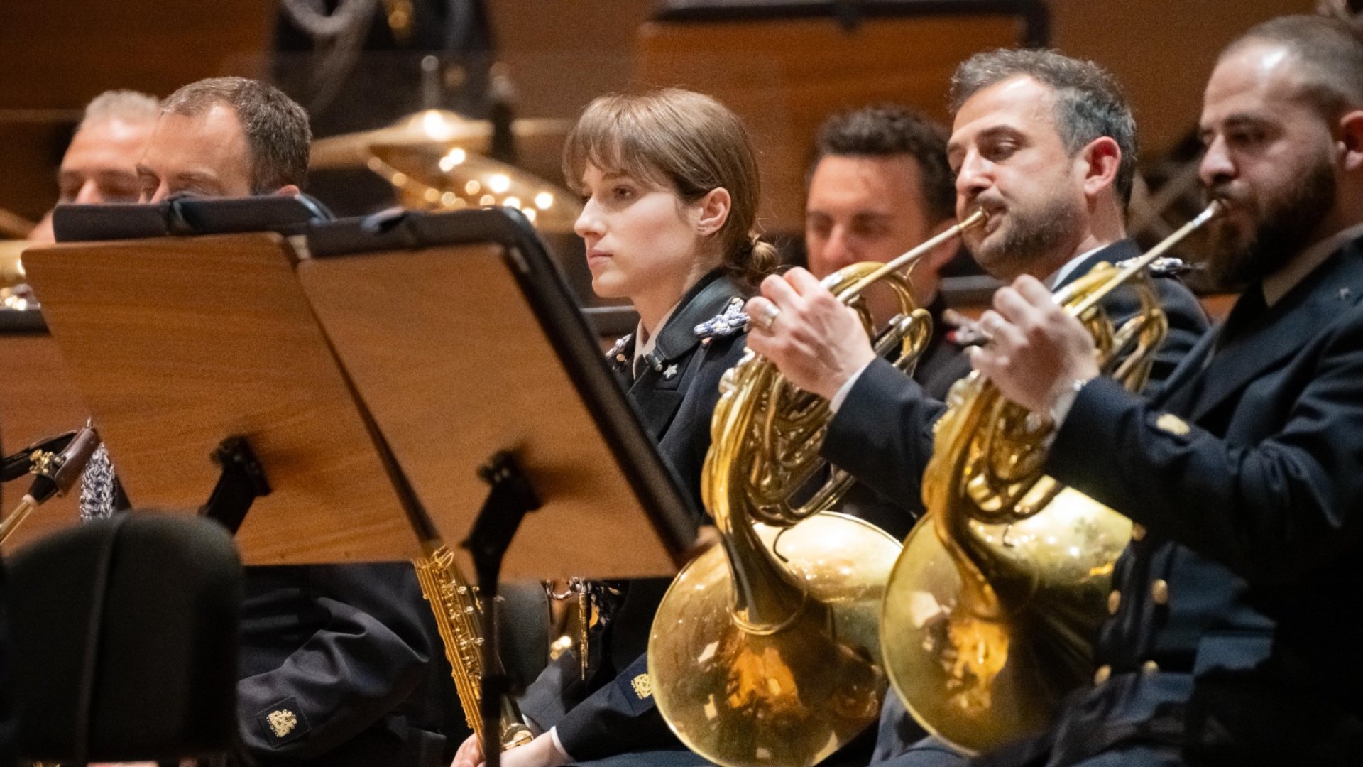 La Banda Musicale della Marina in concerto presso l'auditorium Puccini ...