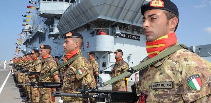 Italy hands over to Spain the command of the Amphibious Force - Marina ...