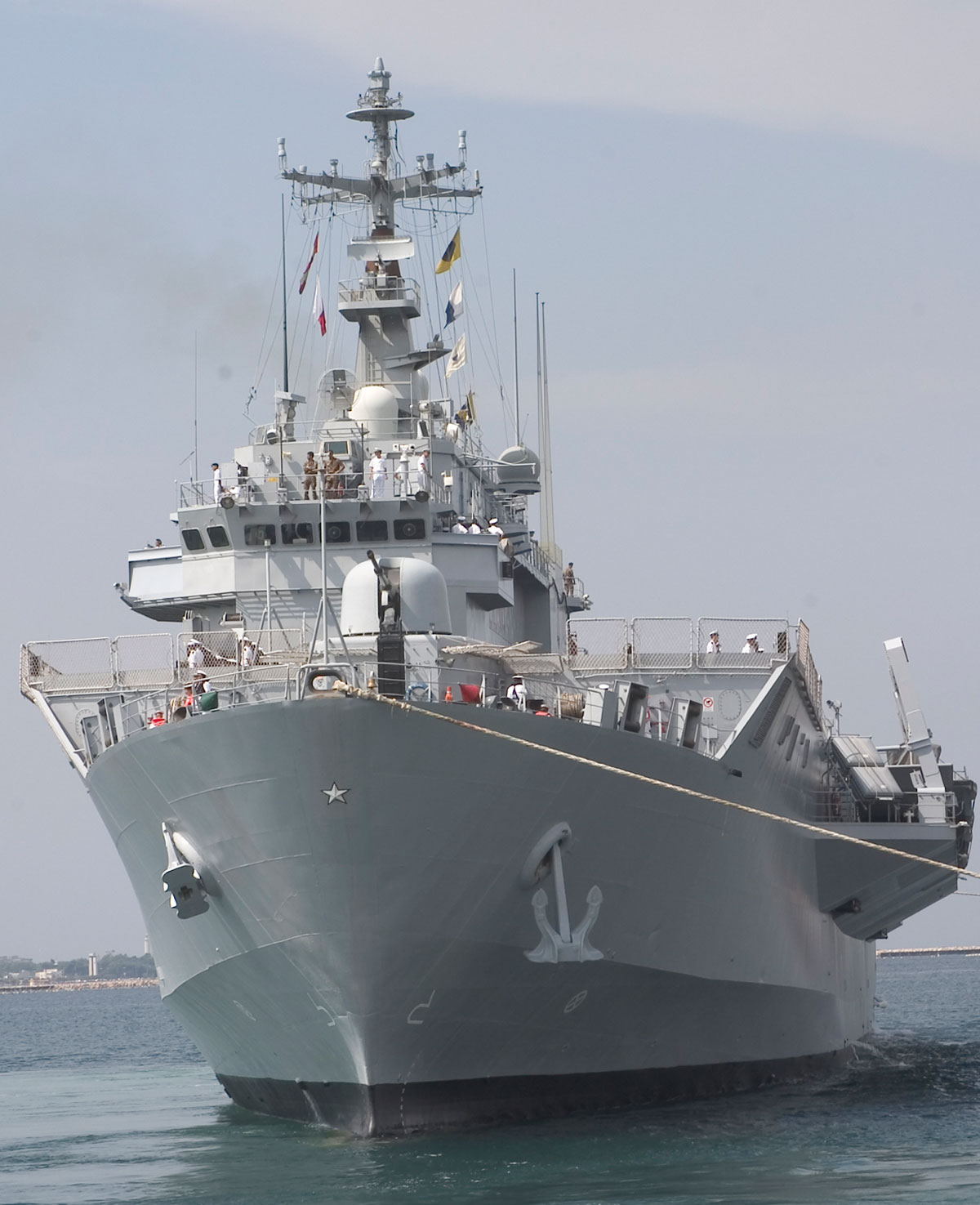 Italian Amphibious Transport Dock San Giusto Barquentine Class LPD