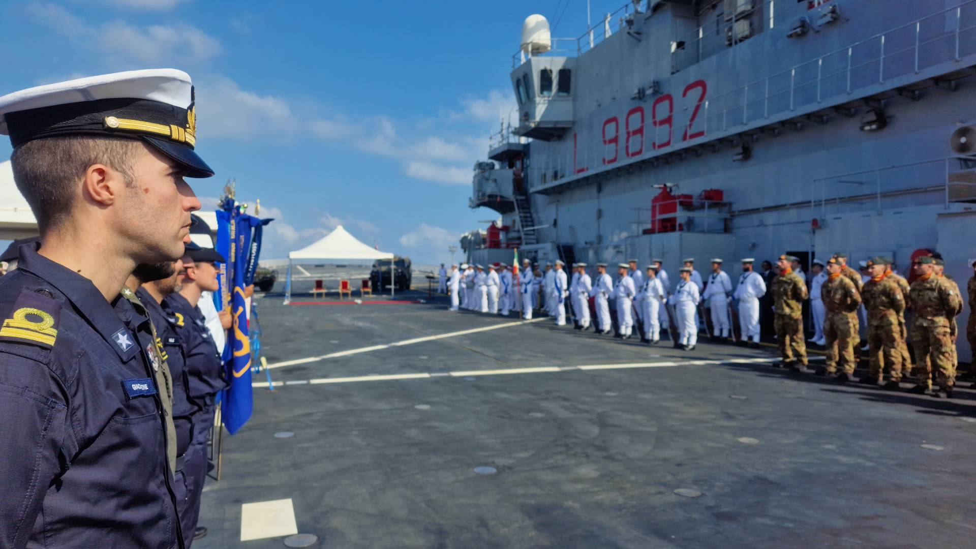 OMS: cambio al comando tattico in mare, l’ammiraglio Manganaro subentra ...